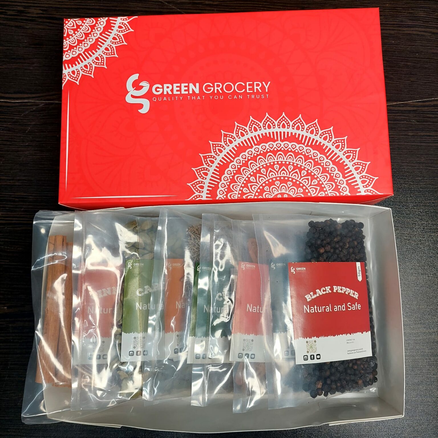 Raw Masala Box – (শাহী র’মশলা কম্বো) – Online Grocery Store – Green Grocery